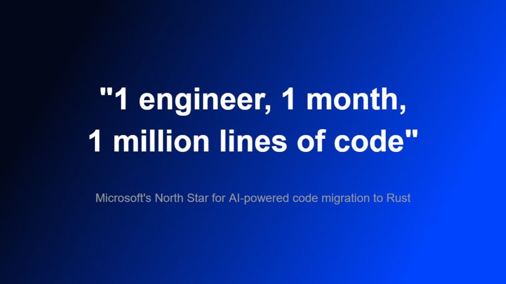 Microsoft engineer explains the project to update old computer code