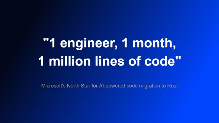 Microsoft engineer explains the project to update old computer code