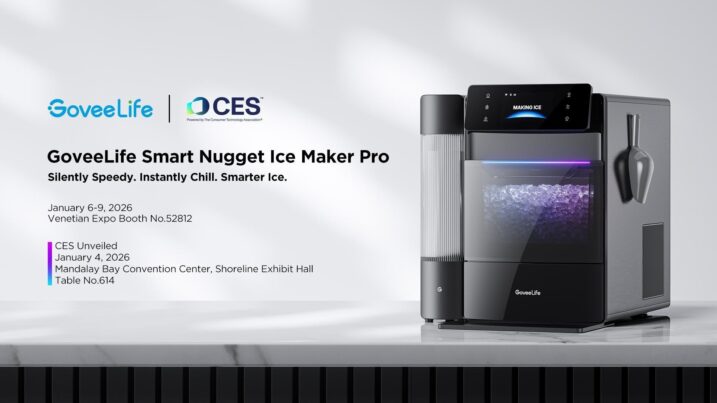 GoveeLife launches the Smart Nugget Ice Maker Pro at CES 2026